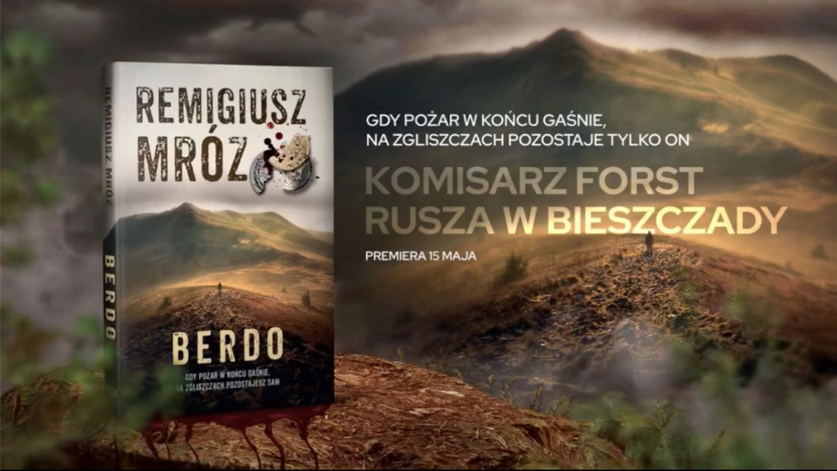 Remigiusz Mróz ogłasza powieść "Berdo"! Kiedy premiera?
